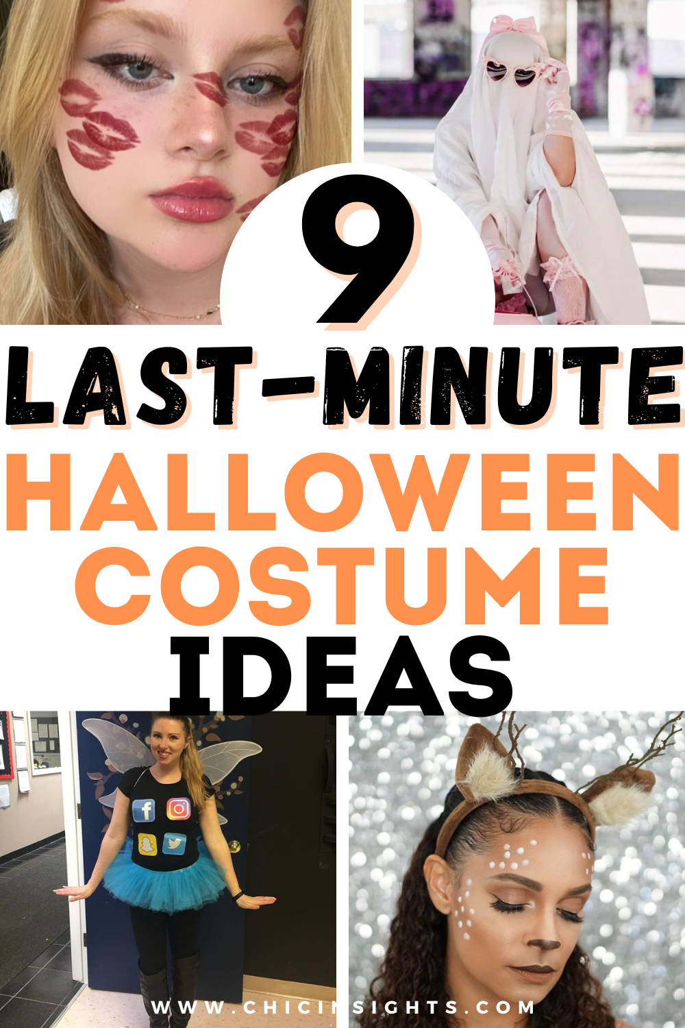 9 Quick & Easy Last Minute Halloween Costumes To DIY in No Time - Chic ...